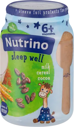 Nutrino
sleep well mlečna kašica sa pšenicom i kakaom, od 6. meseca, 190 g