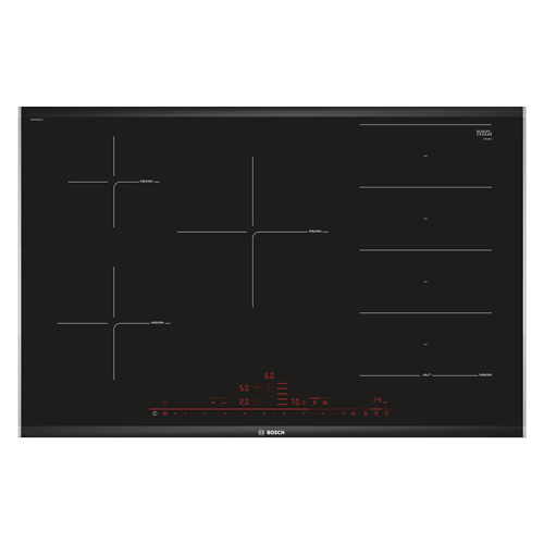 BOSCH Ugradna ploča PXV875DC1E Crna, Indukciona, Senzorsko upravljanje (Na dodir)