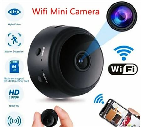 Špijunska kamera- mini wifi kamera za video nadzor