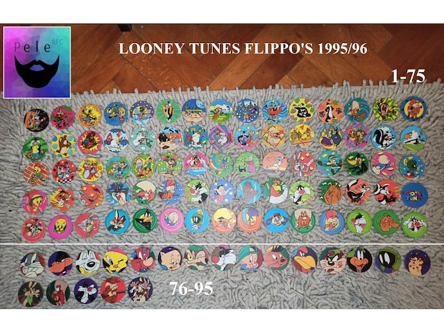 Tokeni Looney Tunes Smiths 1995/1996 253kom - RARITET