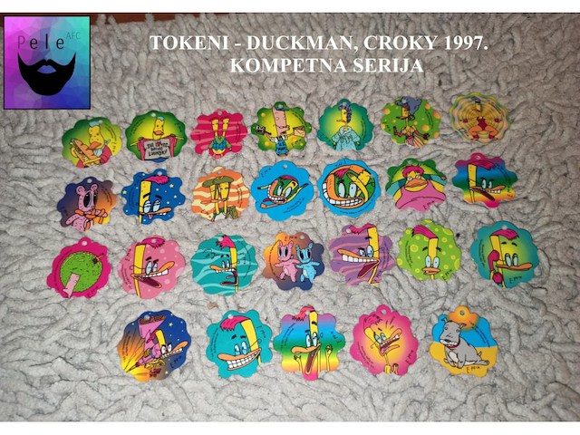 Tokeni Duckman 1997. Croks KOMPLETNA 1. SERIJA