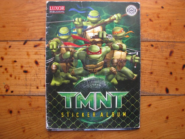 TMNT STICKER ALBUM SA 100 SLIČICA