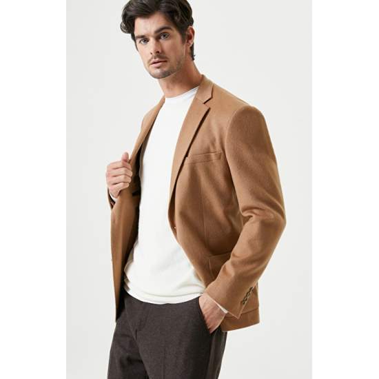 Loro Piana Camel Cashmere Jacket