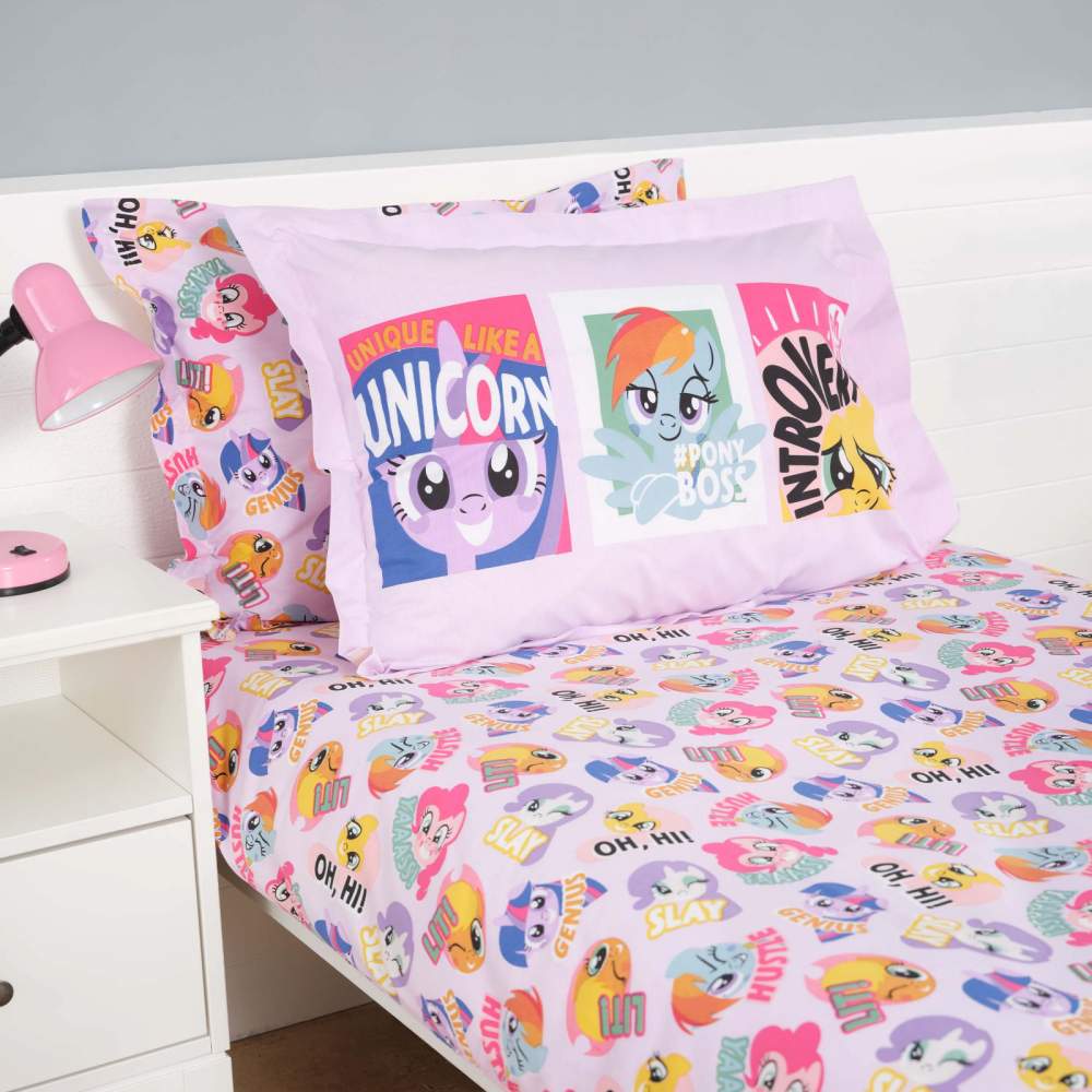 My Little Pony By Karaca Home Friendship Yellow Single Bedspread