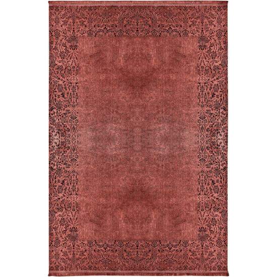 Cashmere Carpet Viscose Premium Damask Salmon 80x150 cm Carpet