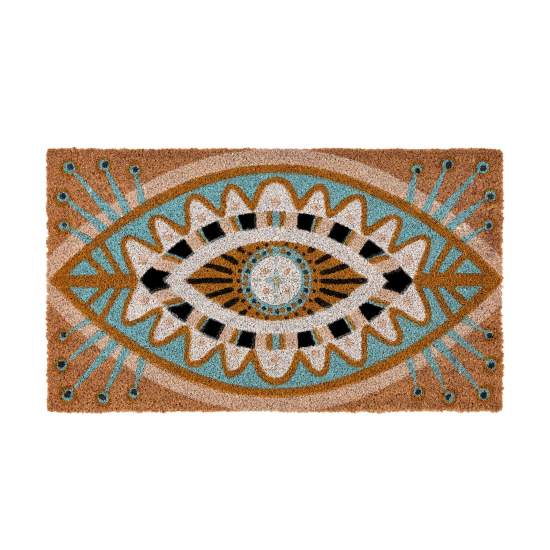 Cashmere Carpet Evil Eye Coco Mat 44x71 cm