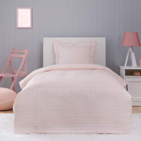 Karaca Home Young Lydia Blush Single Bedspread