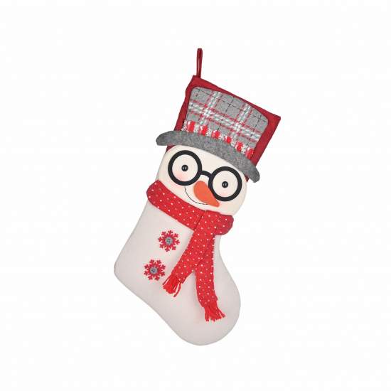 Karaca Home Snowman Christmas Gift Socks 48 cm