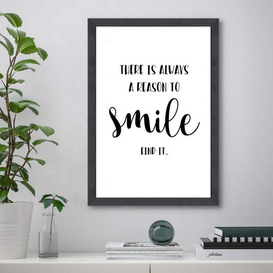 Karaca Home Smile Frame View Painting