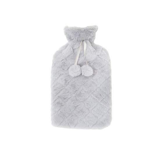 Karaca Home Plush Hot Water Bag Gray