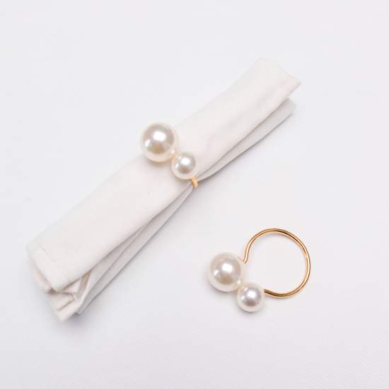 Karaca Home Pearl 2 Piece Napkin Ring