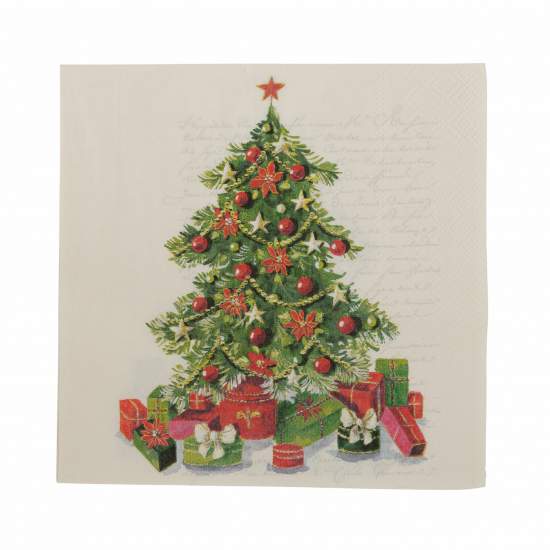 Karaca Home New Year Tree 20 Pcs Paper Napkin