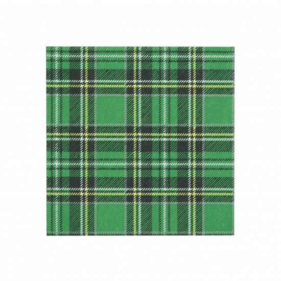 Karaca Home New Year Scottish Green Paper Napkin