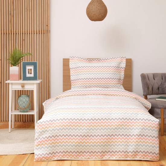 Karaca Home Moddy Terracota Double Bedspread Set