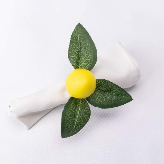 Karaca Home Lemon 2 Piece Napkin Ring