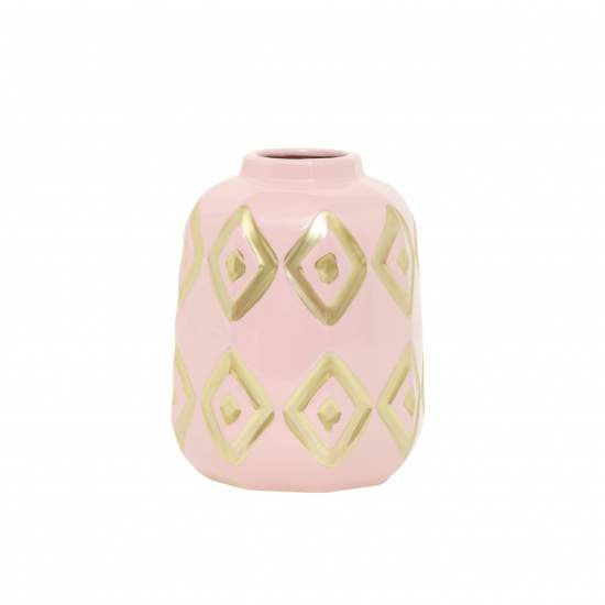 Karaca Home Joyful Vase Pink 18 cm