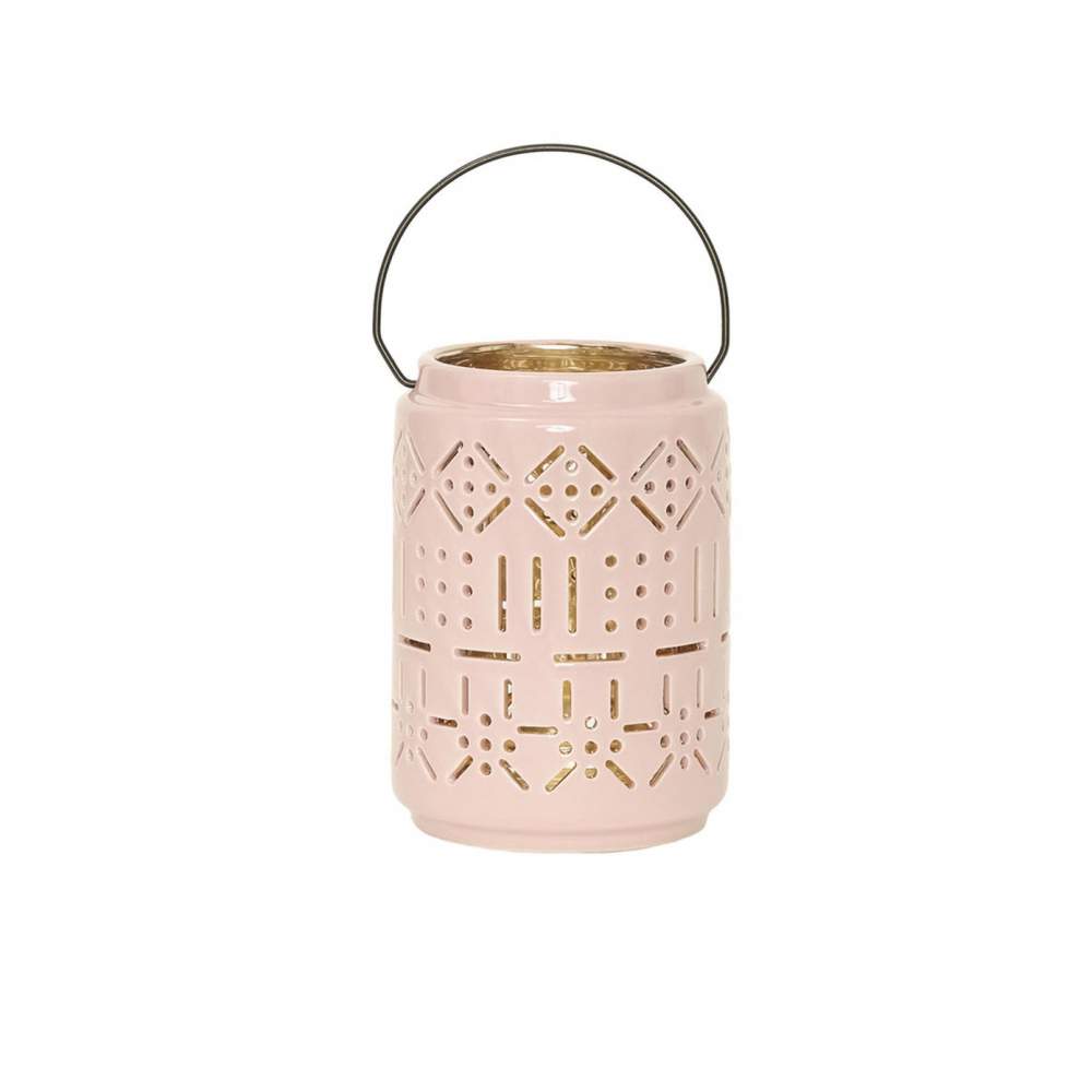 Karaca Home Joyful Lantern Pink 16 cm