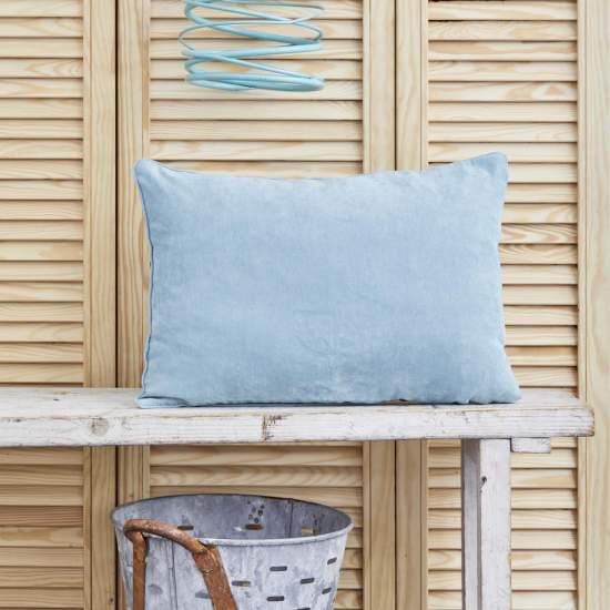 Karaca Home Dream Plain Blue Filled Pillow 30x50 cm