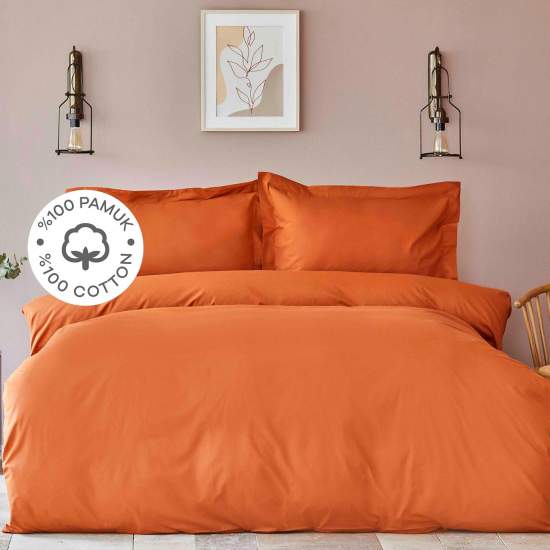 Karaca Home Back To Basic Tile 100% Cotton Single Duvet Cover Set