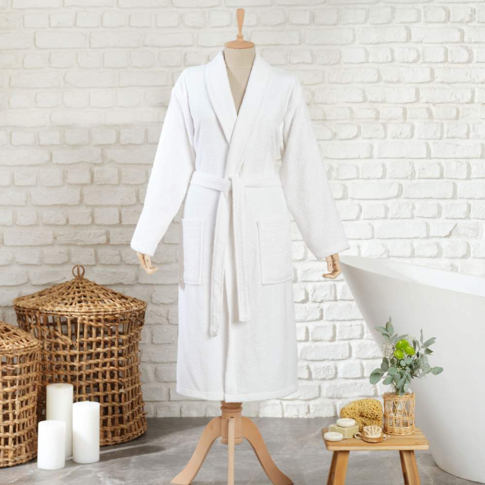 Timeless Maren White Bathrobe L/XL