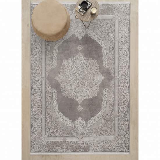 Cashmere Carpet Viscose Premium Flame Gray 120x180 cm