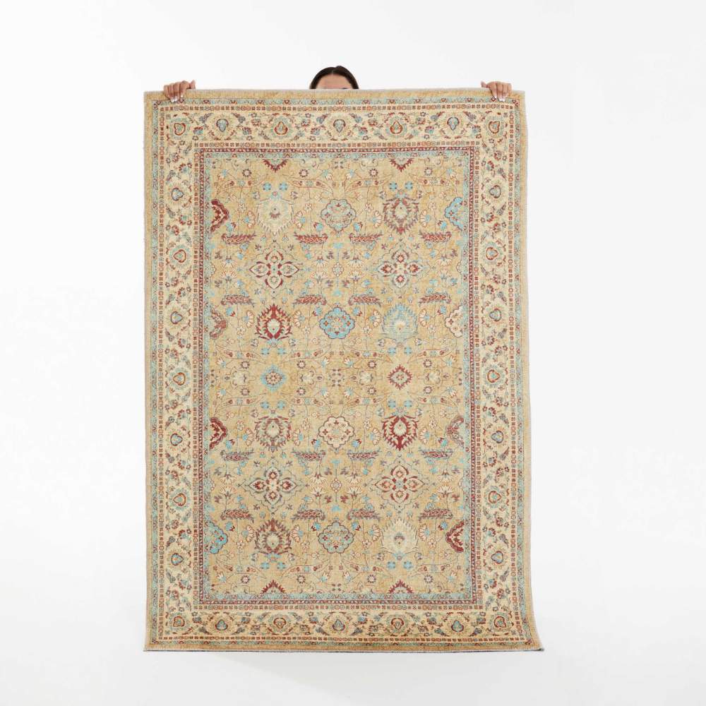 Cashmere Carpet Decorative Art Turkmen Nazende 120x180 cm