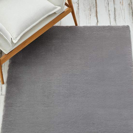Cashmere Carpet 7/24 Cozy Dark Gray 80x300 cm