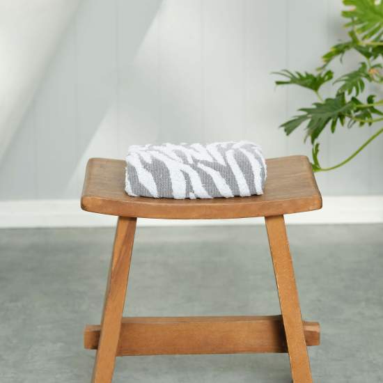Karaca Home Zebra Gray 100% Cotton Towel 30x50 cm