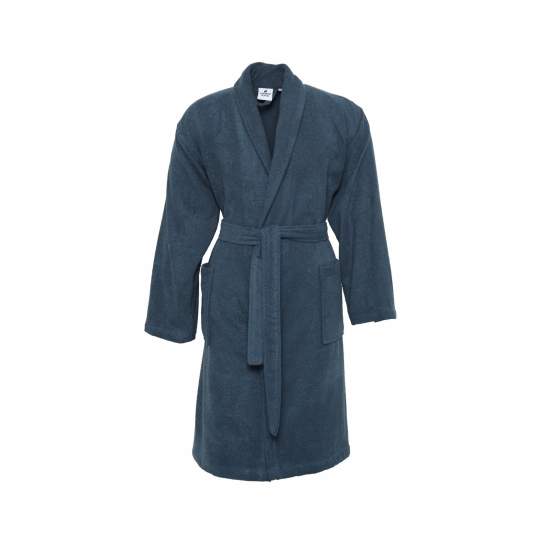 Karaca Home İstanbul Petrol Regular 100% Cotton Bathrobe L/XL