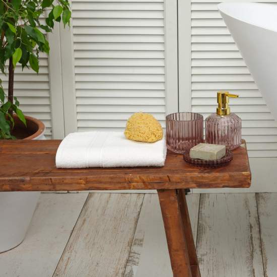 Karaca Home Daily Soft 100% Cotton Face Towel 50x90 cm Off White