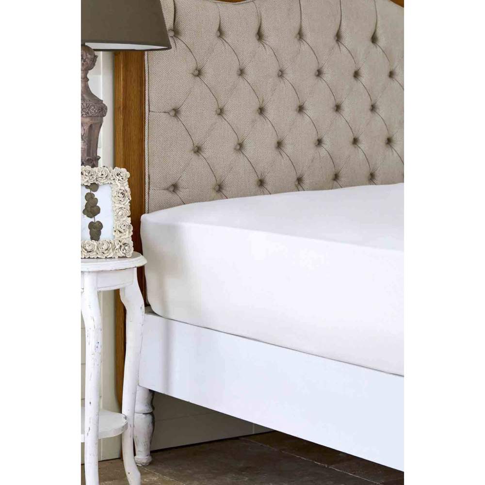 Karaca Home White 100% Cotton Flat Sheet 160 cm x 240 cm