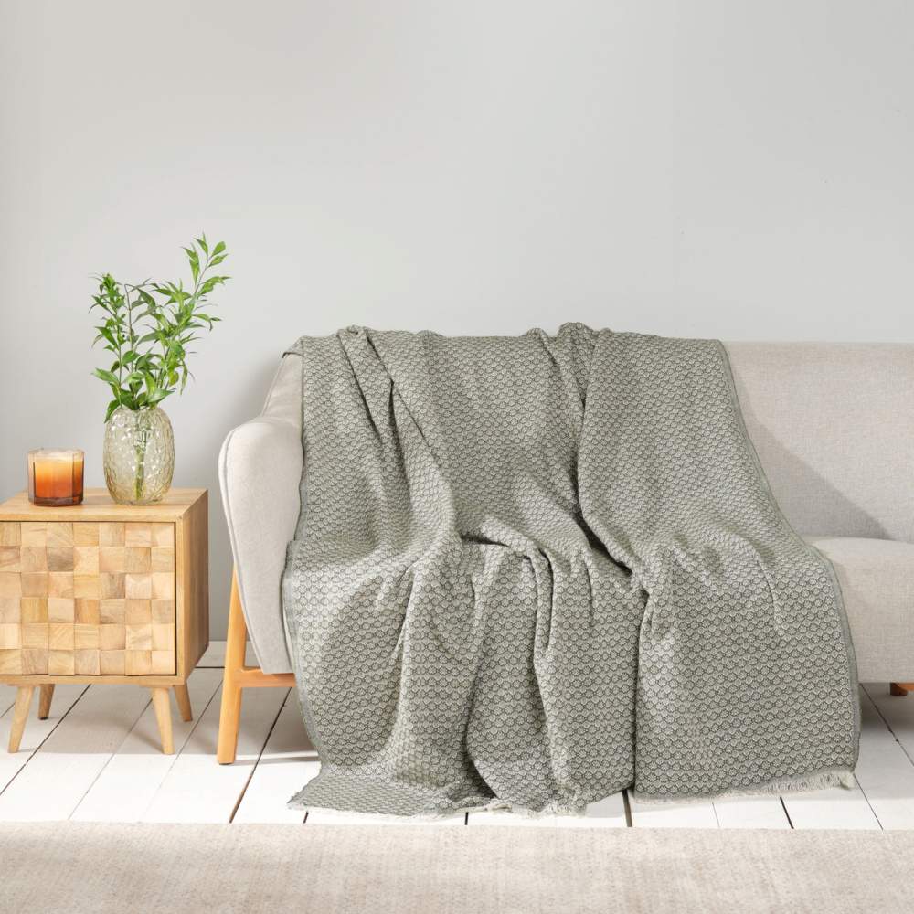 Karaca Home Bety Khaki Sofa Cover 170 cm x 210 cm
