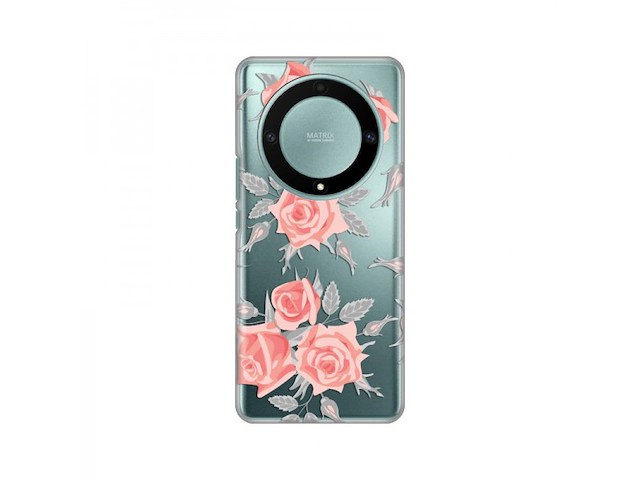 Maskica Silikonska Print Skin za Honor Magic 5 Lite Elegant Roses