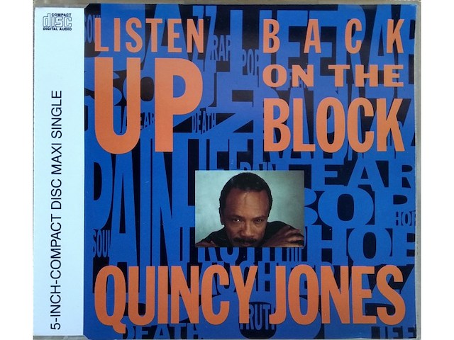CDS Quincy Jones - Back On The Block (Germany)