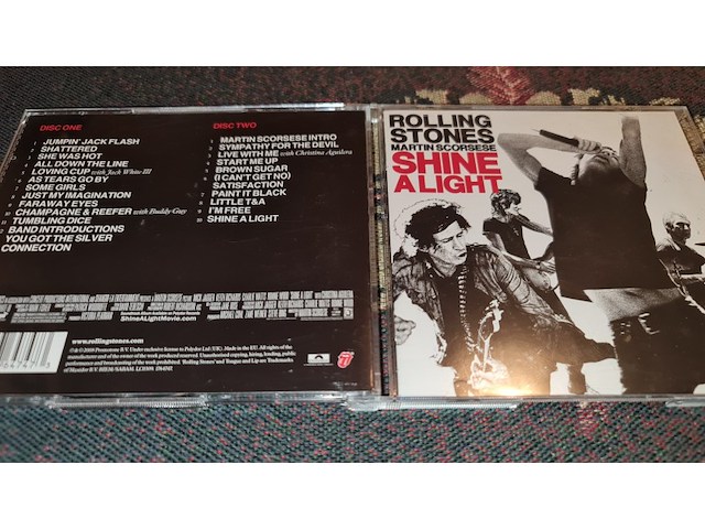 Rolling Stones/Martin Scorsese - Shine a light , ORIG.