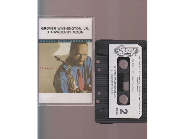 ф GROVER WASHINGTON, JR. STRAWBERRY MOON, 1987.