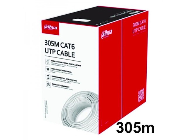 Dahua Mrezni kabal Cat6 DH-PFM920I-6UN-C BAKARNI 305M