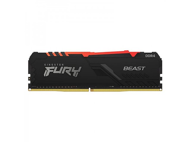 Memorija DDR4 16GB 3200MHz Kingston Fury Beast RGB KF432C16BB1A/16