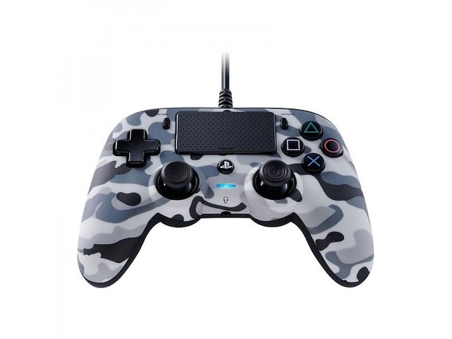 Nacon PS4 Wired Compact Controller Camo Grey