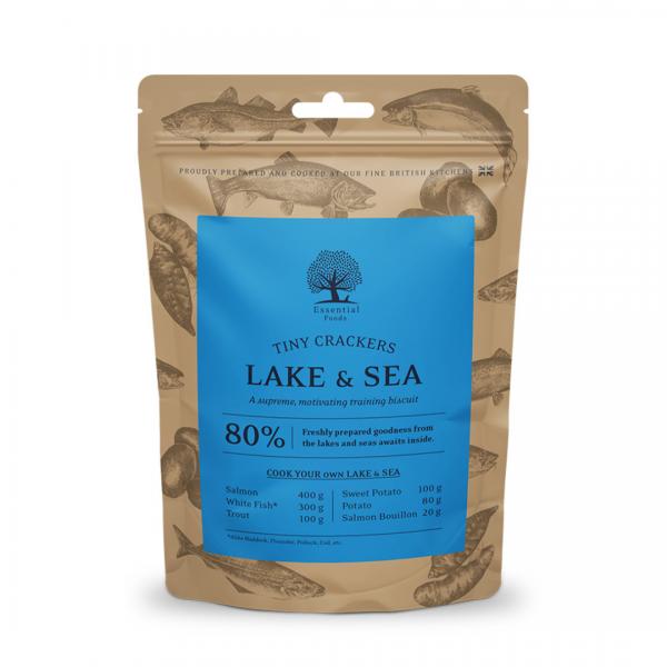 Essential Dog Lake&See Tiny Crackers 100g