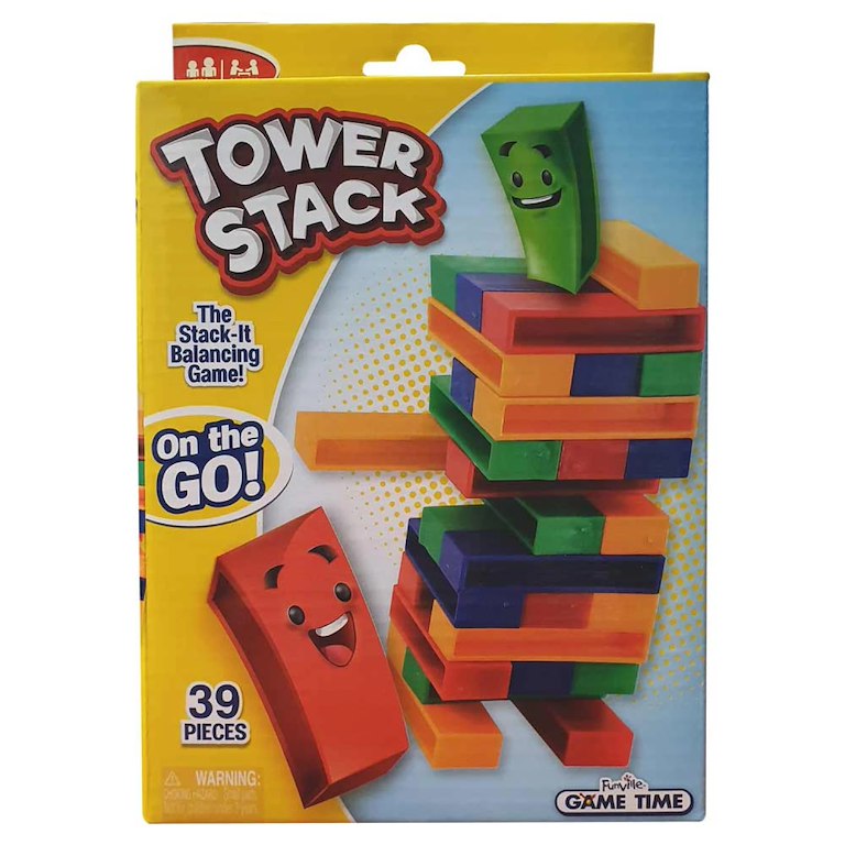 FUNVILLE DRUSTVENA IGRA TOWER STACK - ON THE GO