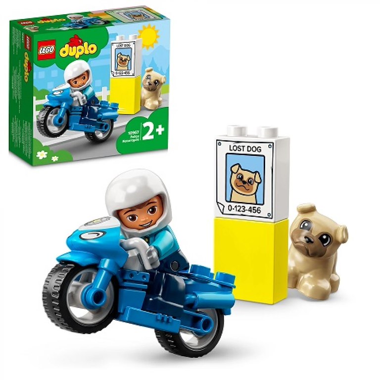 LEGO DUPLO TOWN POLICE MOTORCYCLE