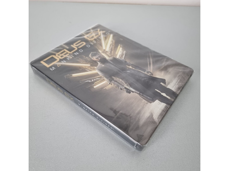 Deus Ex Mankind Divided STEEL BOX NOVO!