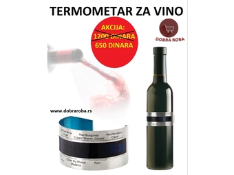 LCD termometar za vino - AKCIJA