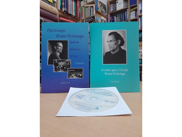 Dve knjige + CD o učenju Brune Groninga