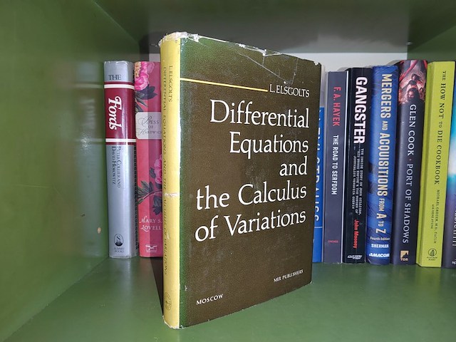 Differential Equations and the Calculus of Variations –