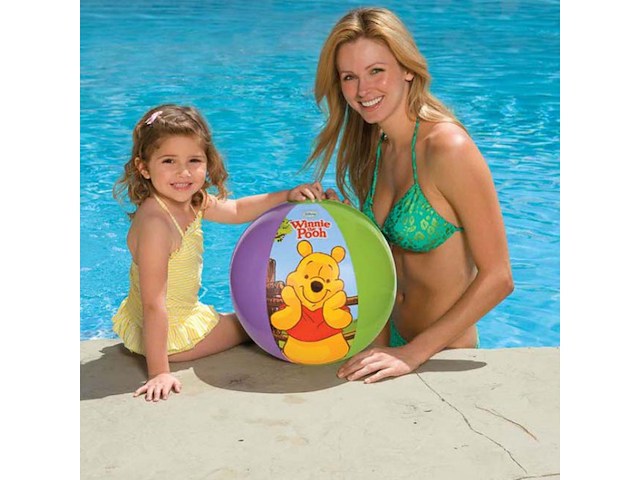 Intex Lopta za plažu 51cm Winnie The Pooh