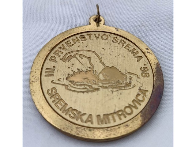 Plivanje medalja Prvenstvo Srema Sremska Mitrovica 1998