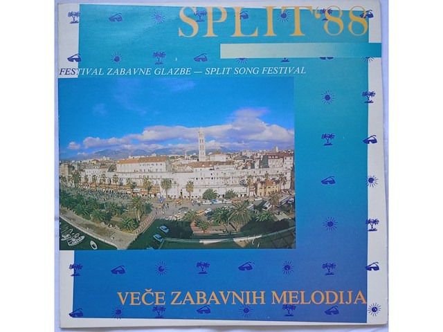 Various - 2LP Split `88 - Vece zabavnih melodija (Mint