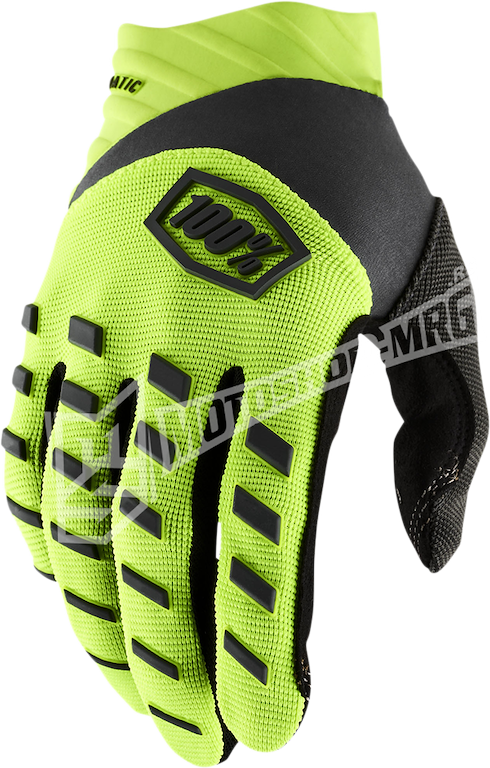 100% AirMatic Rukavice Fluo-Crne